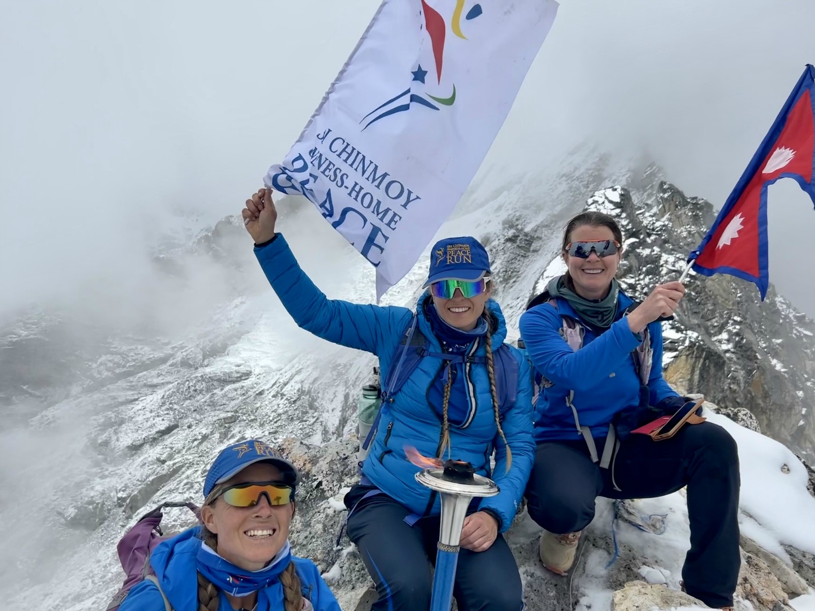 Peace Run at Mount Everest - Sri Chinmoy Centre